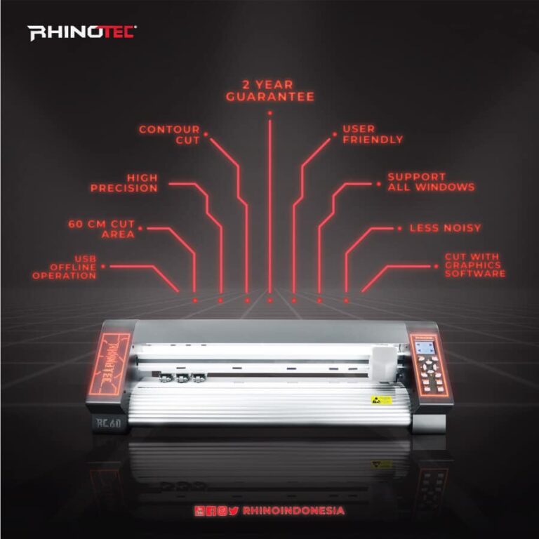 Mesin Cutting Rhinotec RC 60 XA-Series Terlaris - rhinotec.co.id