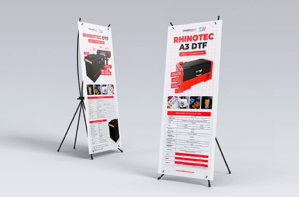 Roll Up Banner VS Standing Banner - rhinotec.co.id